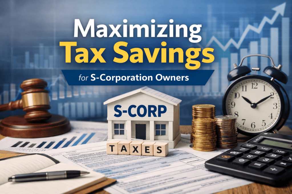 Maximizing Tax Savings for S-Corporation Owners: Proactive Strategies ...